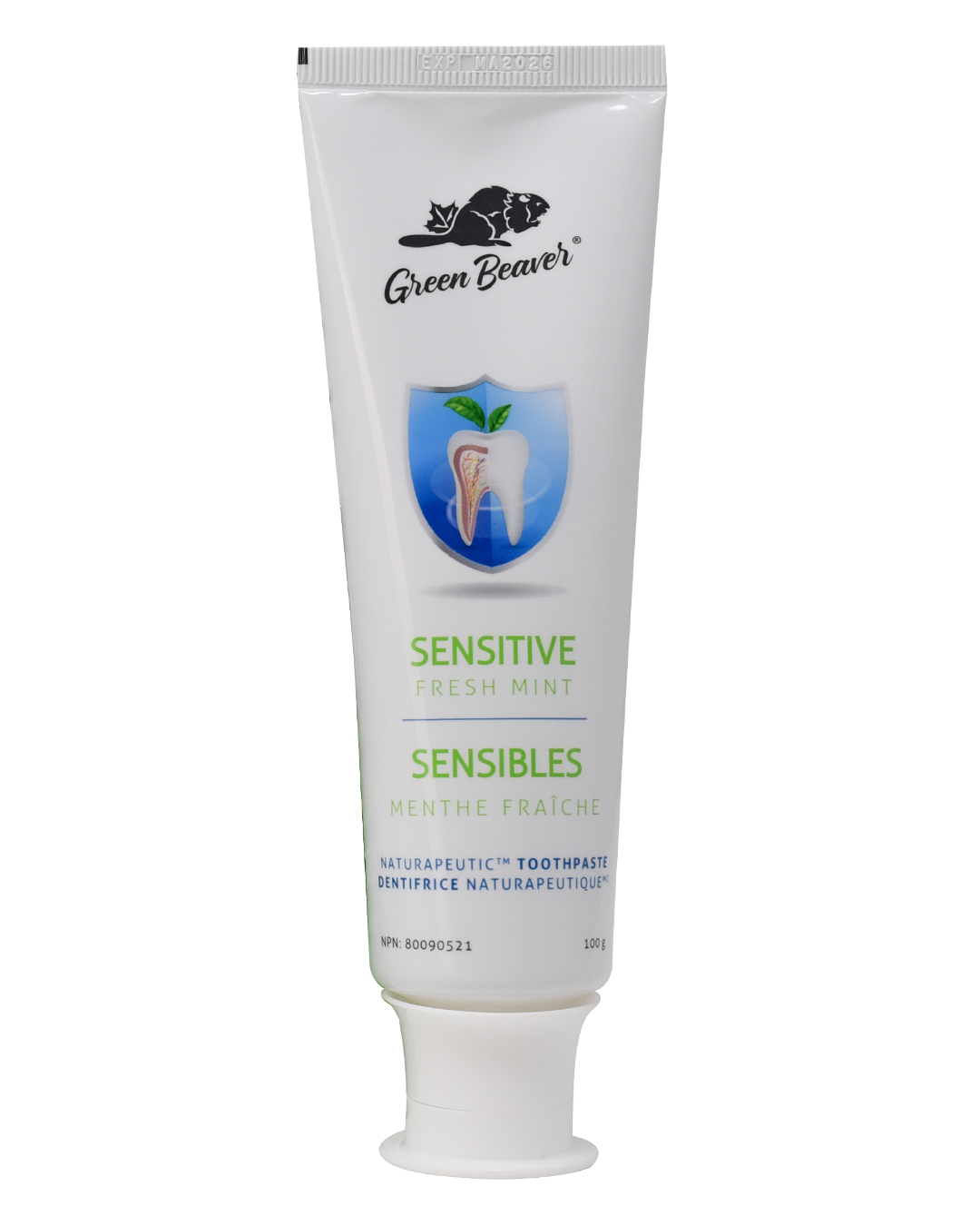 Sensitive Naturapeutic Toothpaste - Fresh Mint – Green Beaver EN
